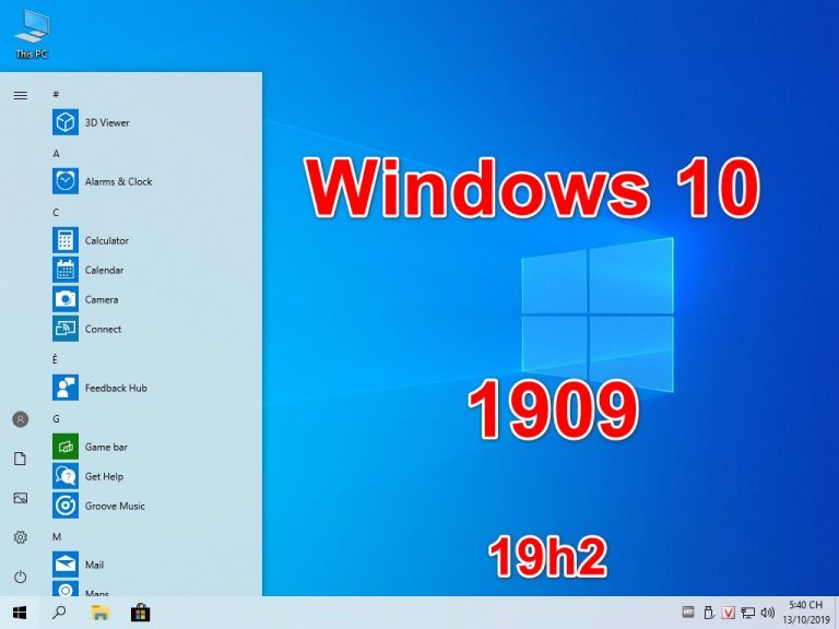 Tải Iso Windows 10 1909 Chính Thức Gốc Microsoft 2019 21ak22 Com